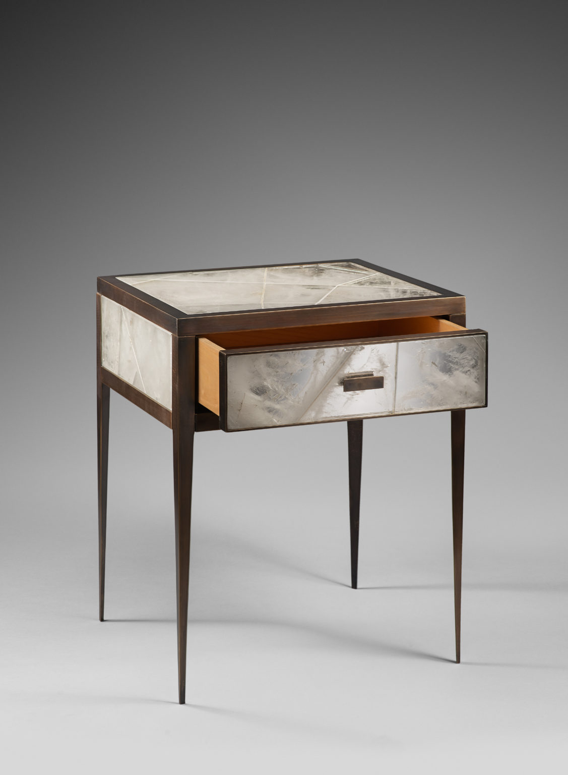 Bedside table in quartz - CHAHAN