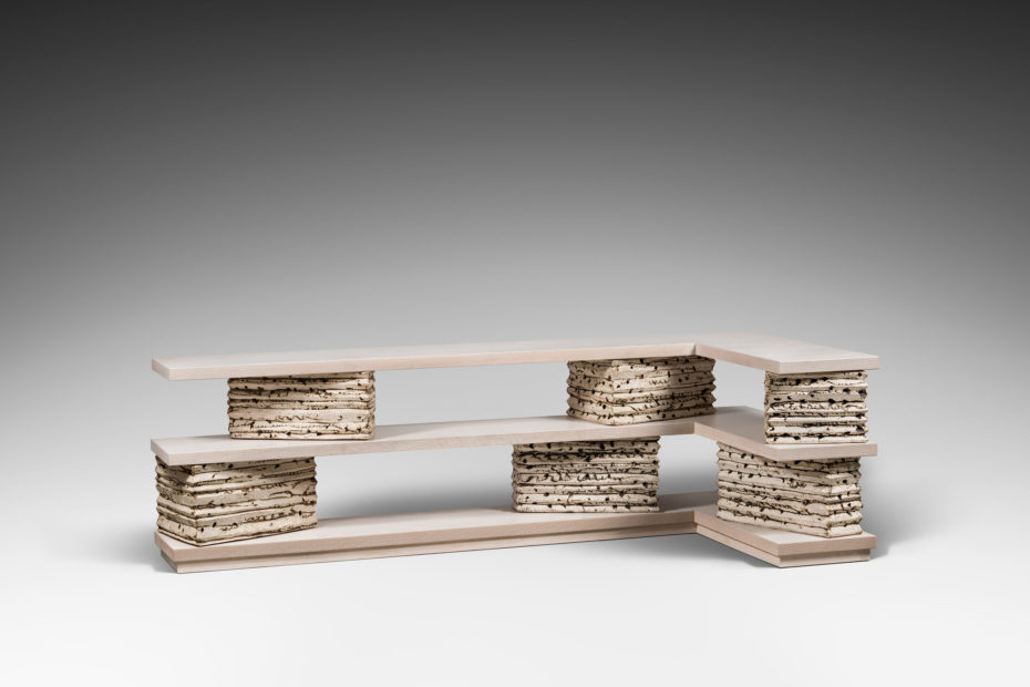 L-shaped ceramic library - CHAHAN