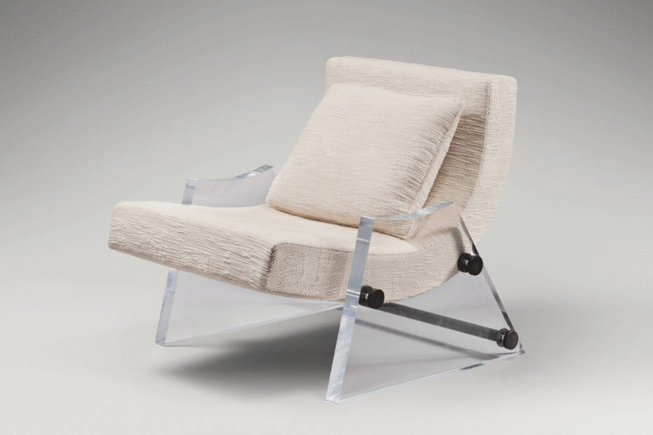 White Smoking Chair - CHAHAN